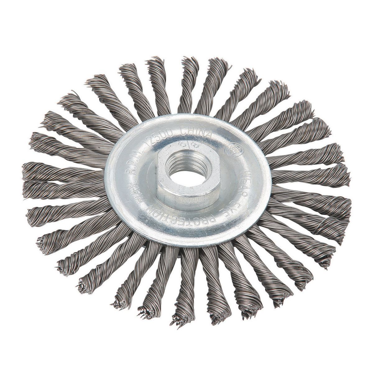 WARRIOR - 4-1/2 in. Stainless Knotted Wire Wheel – RussmillSafety.com