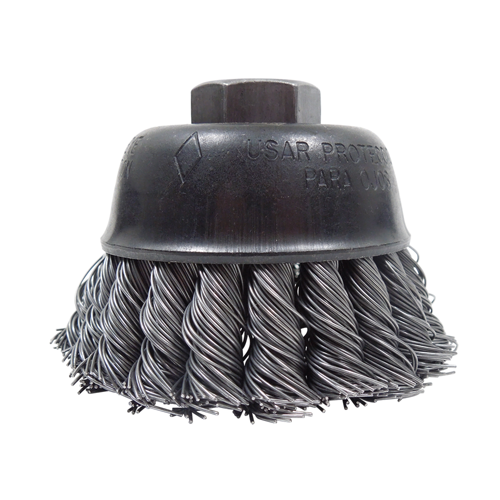 2-3/4 X .020 X 5/8-11 Carbon Steel Small Diameter Cup Brush ...