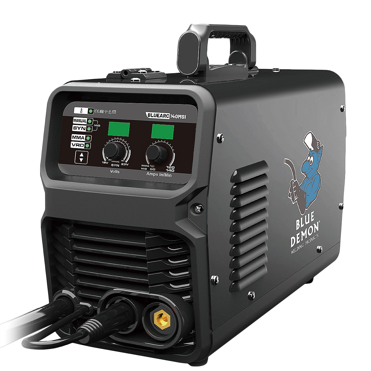 BLUEARC 140MSI, INVERTER WELDING MACHINE, MIG AND STICK CAPABLE ...