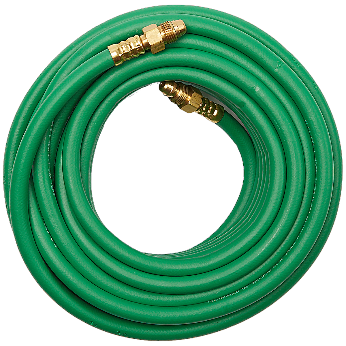 TECHNIWELD GREEN ARGON HOSE 1/4 X 25 W/FITTINGS – RussmillSafety.com