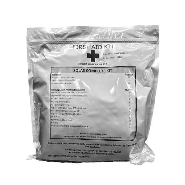 First Aid Kit - Solas Complete Kit – RussmillSafety.com