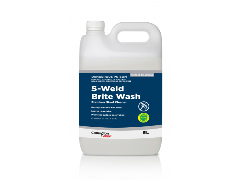 Callington S-WELD BRITE WASH - STAINLESS STEEL & CARBON STEEL CLEANER ...