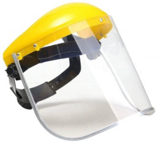 Deluxe Face Shield with Clear Lens – RussmillSafety.com